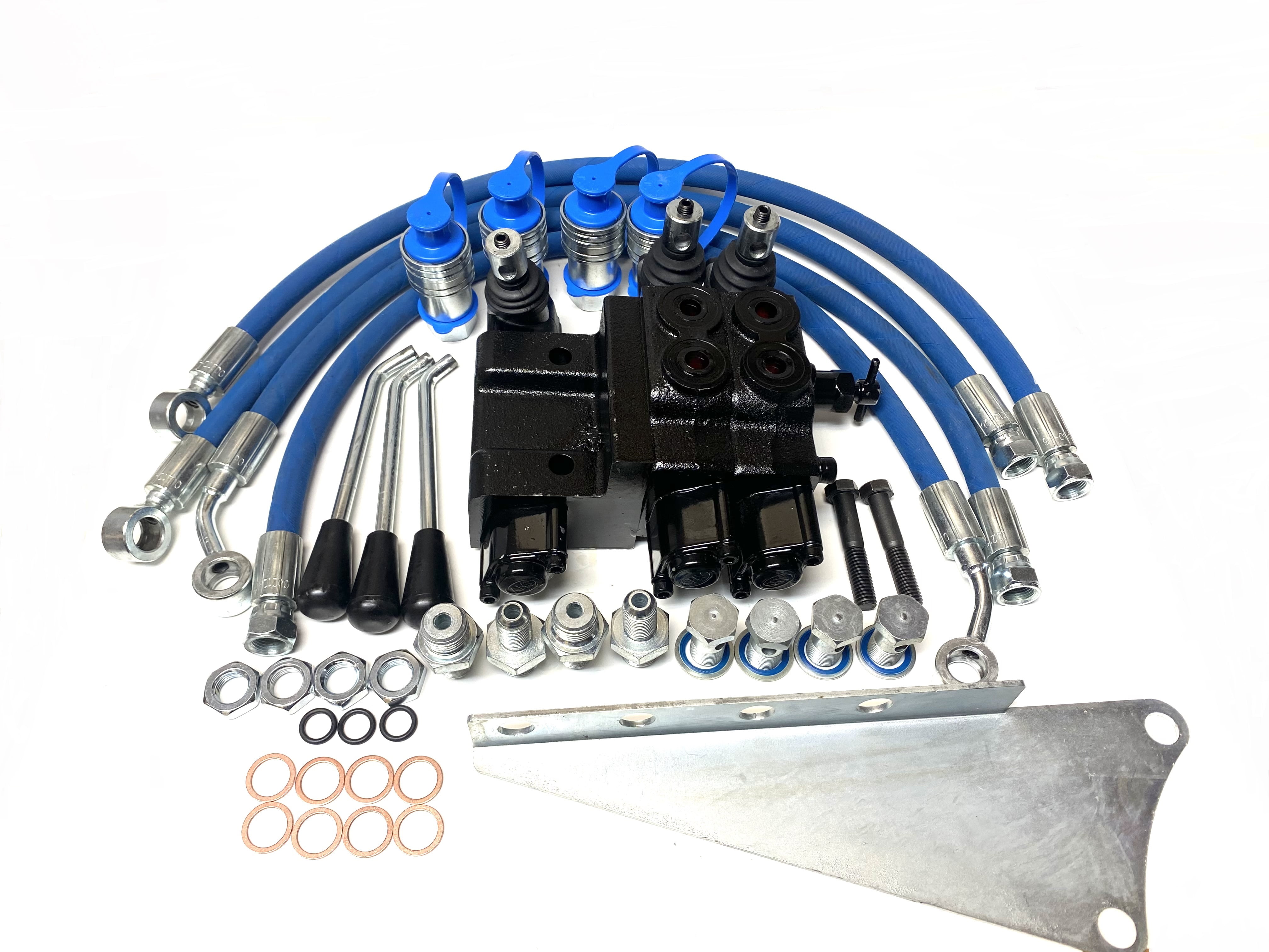 Arko Tractor Parts Dual Hydraulic Remote Kit Compatible With Massey ...