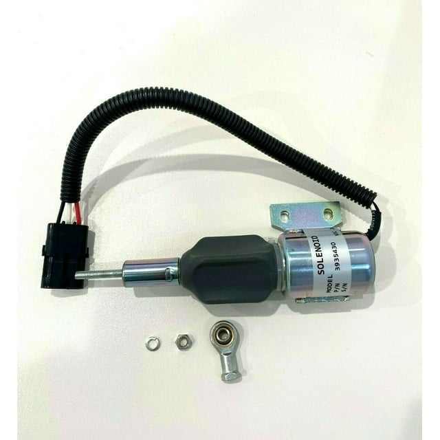 Arko Tractor Parts For Cummins Diesel Fuel Shut Off Solenoid 5.9L 6BT 3932530 SA-4756 24V ...