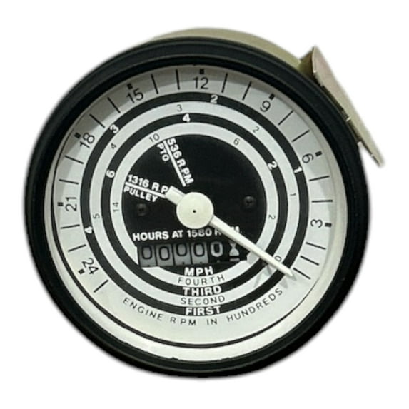 8N17360A1 Tachometer Gauge for Ford 8N Tractor 86520180 Proofmeter ...