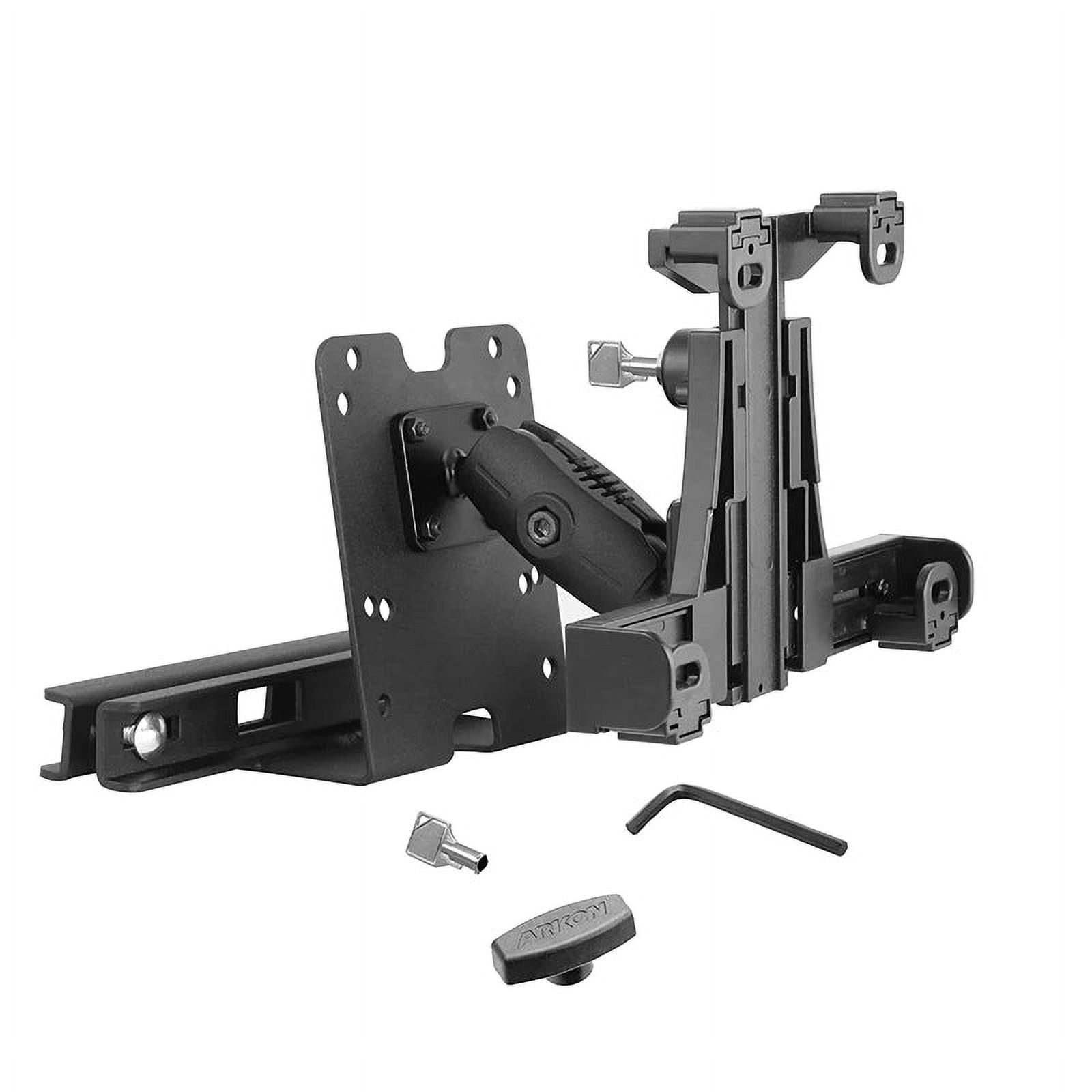 Arkon TAB5RMSHM9 Plastic Locking Headrest Tablet Mount for iPad, Galaxy ...