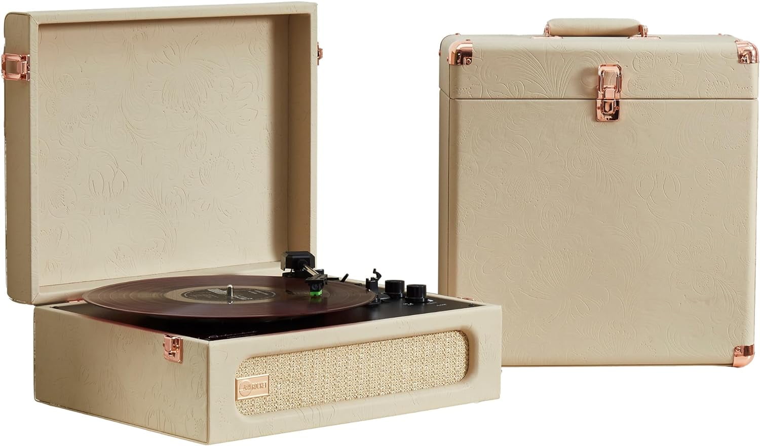 Arkrocket Coryphaeus Vinyl Record Player 3-Speed Bluetooth Input and ...