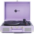 Arkrocket Portable Bluetooth Turntable, 3-Speed, Built-in Speakers, Lavender - Walmart.com