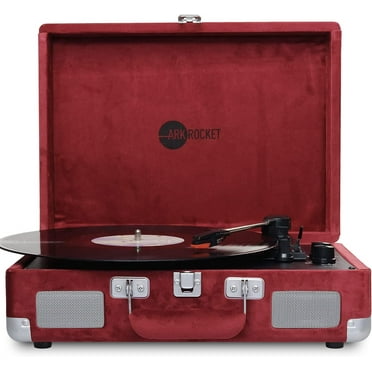 Victrola Vintage 3-Speed Bluetooth Portable Suitcase Record Player with ...