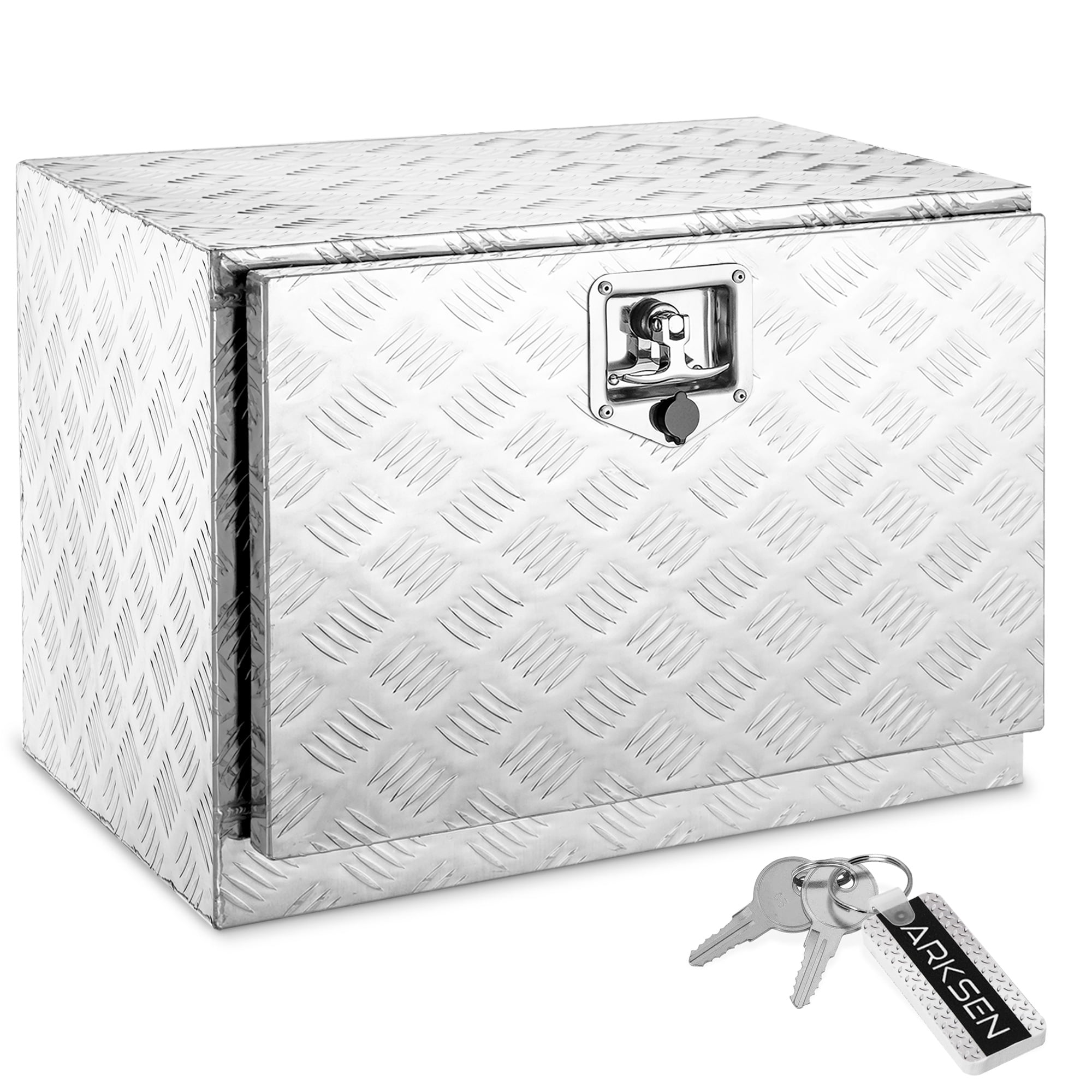 Arksen 24" Weatherproof Aluminum Underbody Truck Tool Box, Heavy Duty ...