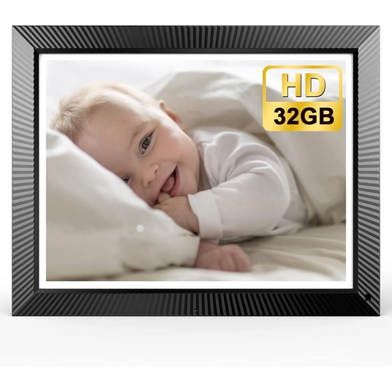 Arktronic 16.2 inch WiFi Digital Photo Frame, Rotating Display, 32GB ...