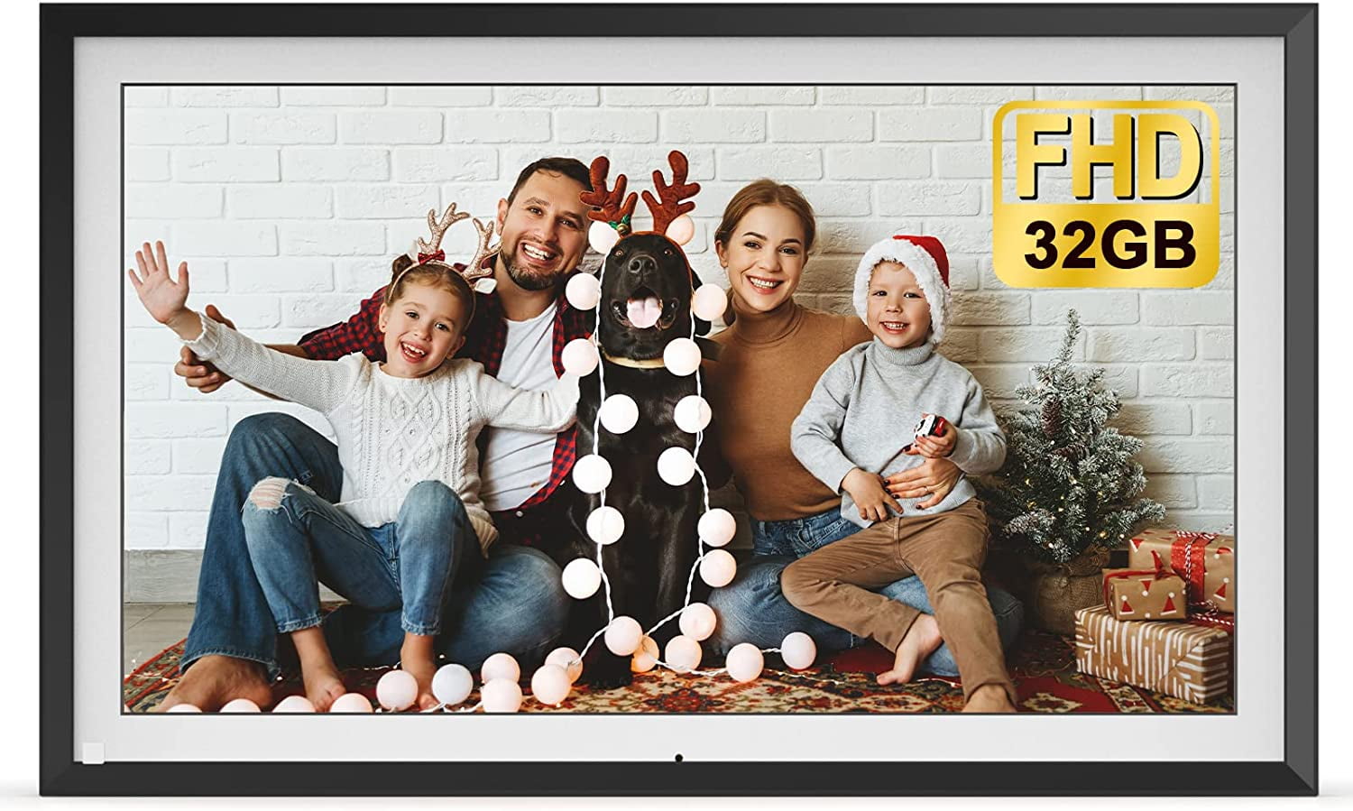 Arktronic 16 inch Large Digital Photo Frame 32GB, Smart Electronic ...