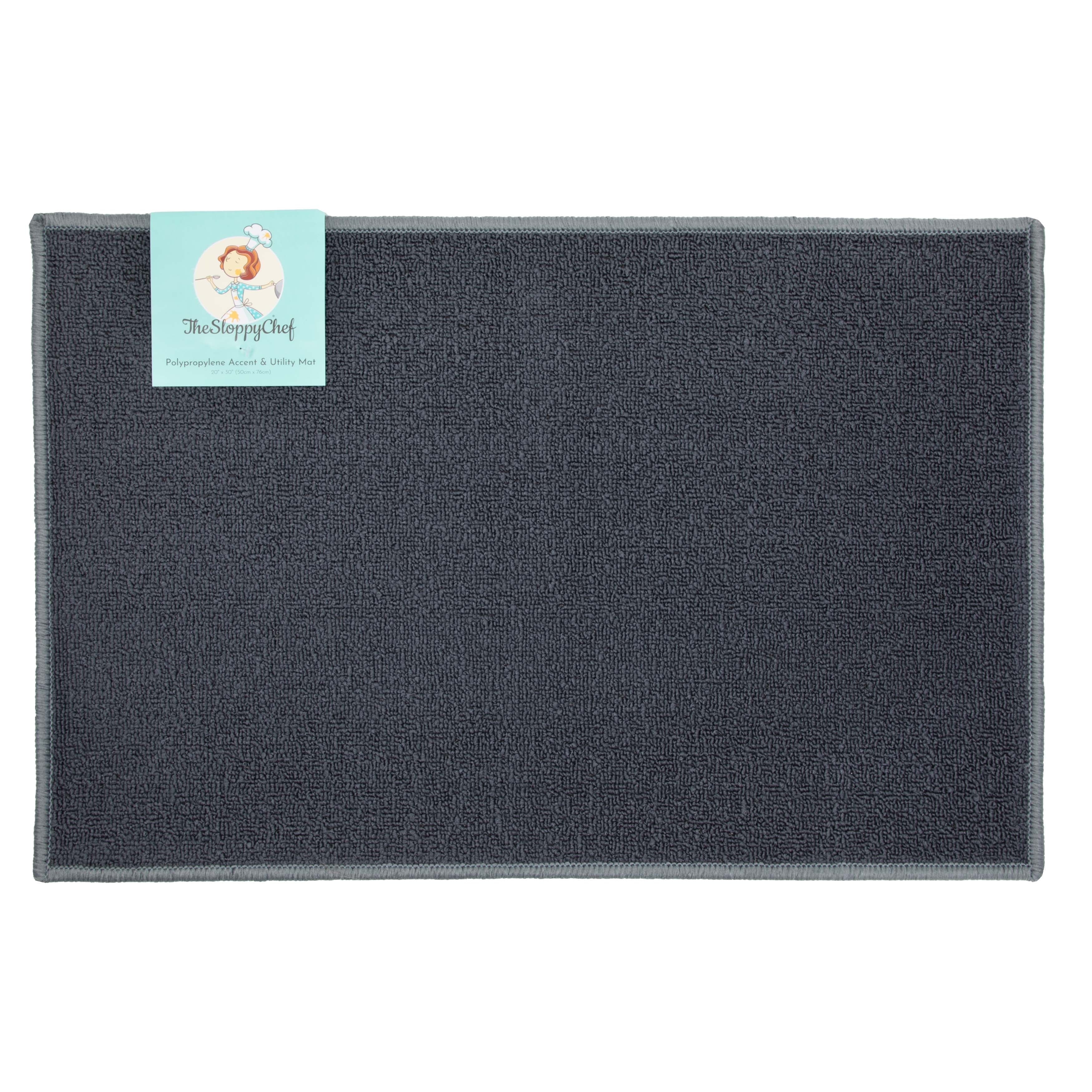 Arkwright Rubber Accent Area Rug, 26x45, Non-Slip Latex Backing ...