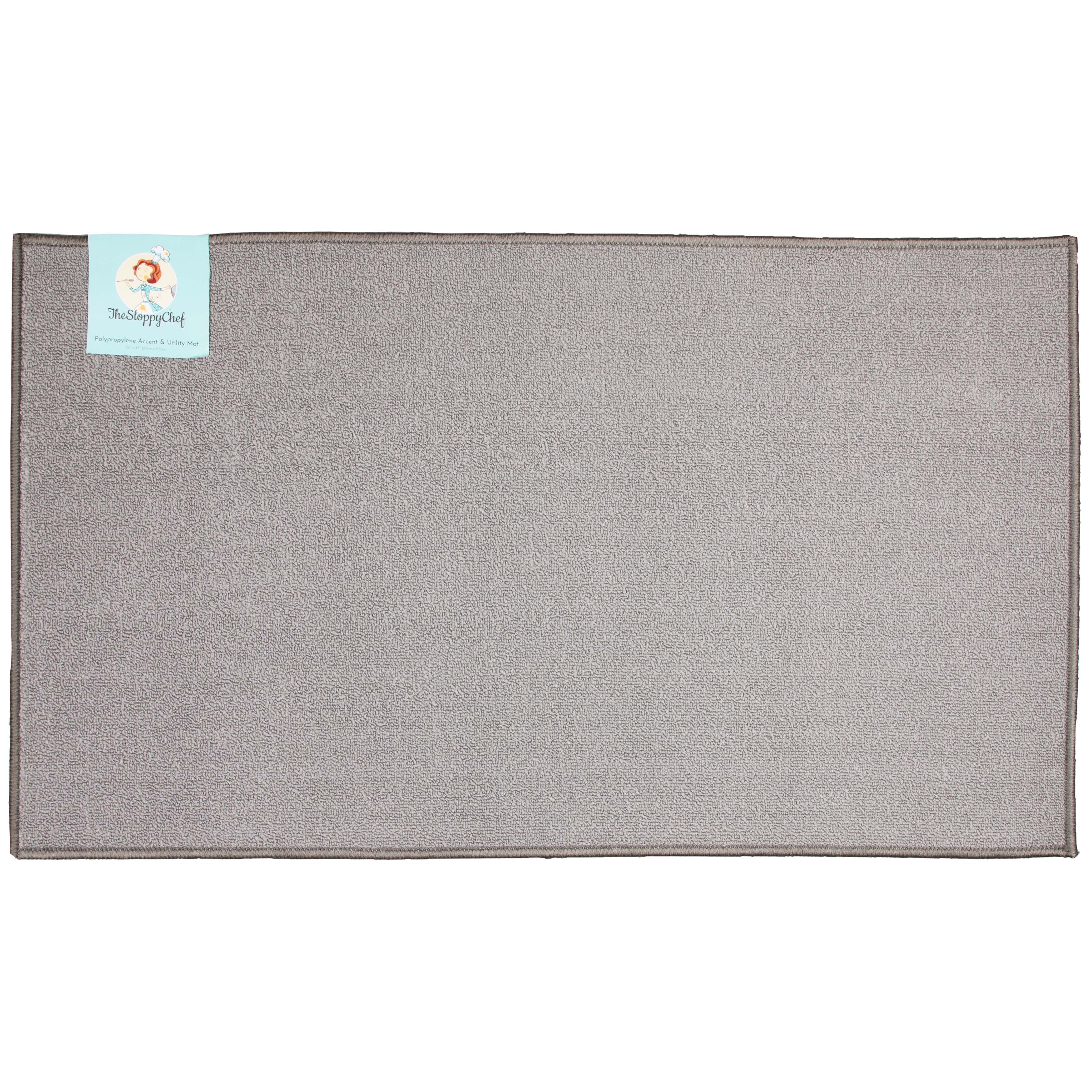 Arkwright Area Rug (26x45), Skid-Resistant Backing, Silver - Walmart.com
