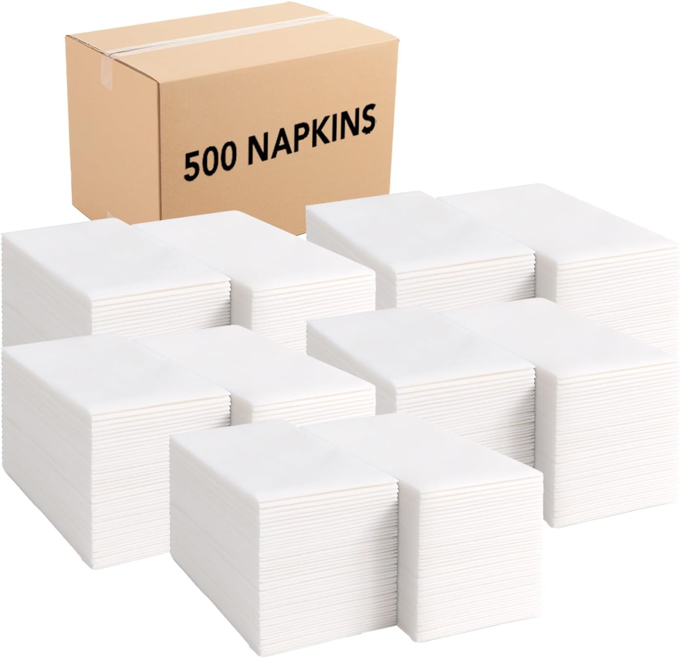 Arkwright Disposable Linen Replacement Napkins - Case of 500 - Strong ...