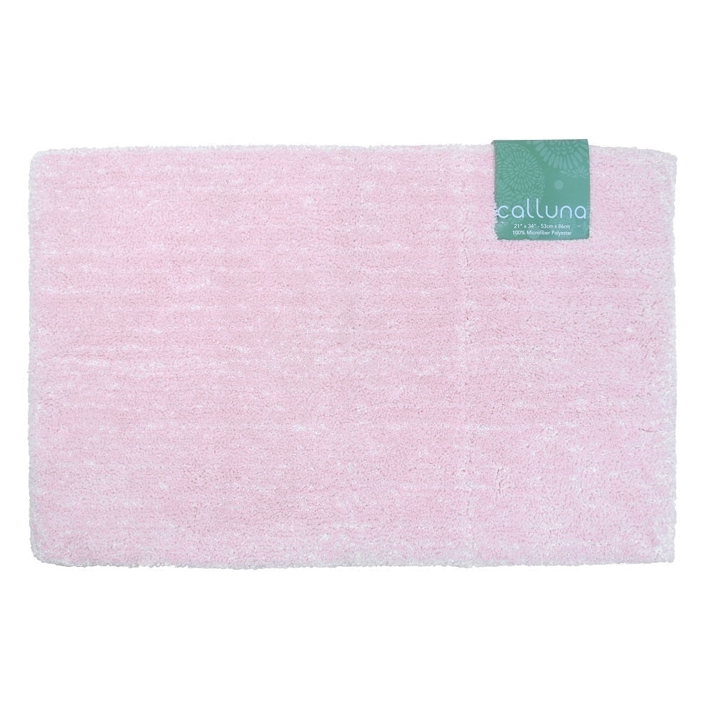 Arkwright Home Calluna Bath Rug, 21 x 34, Modern, Solid Pink ...