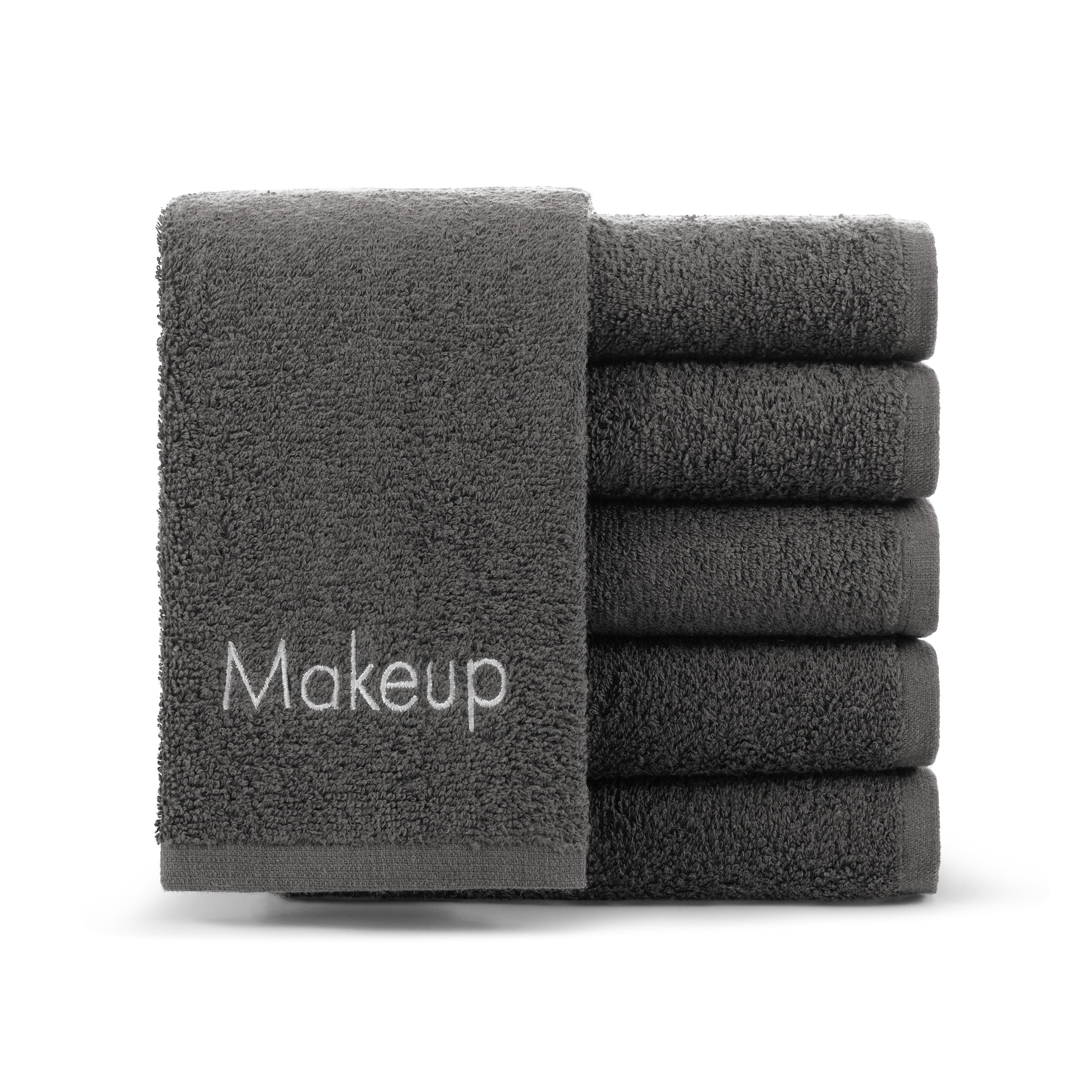 Arkwright Makeup Removal Towels (6-Pack), 100% Terry Cotton, Fingertip ...