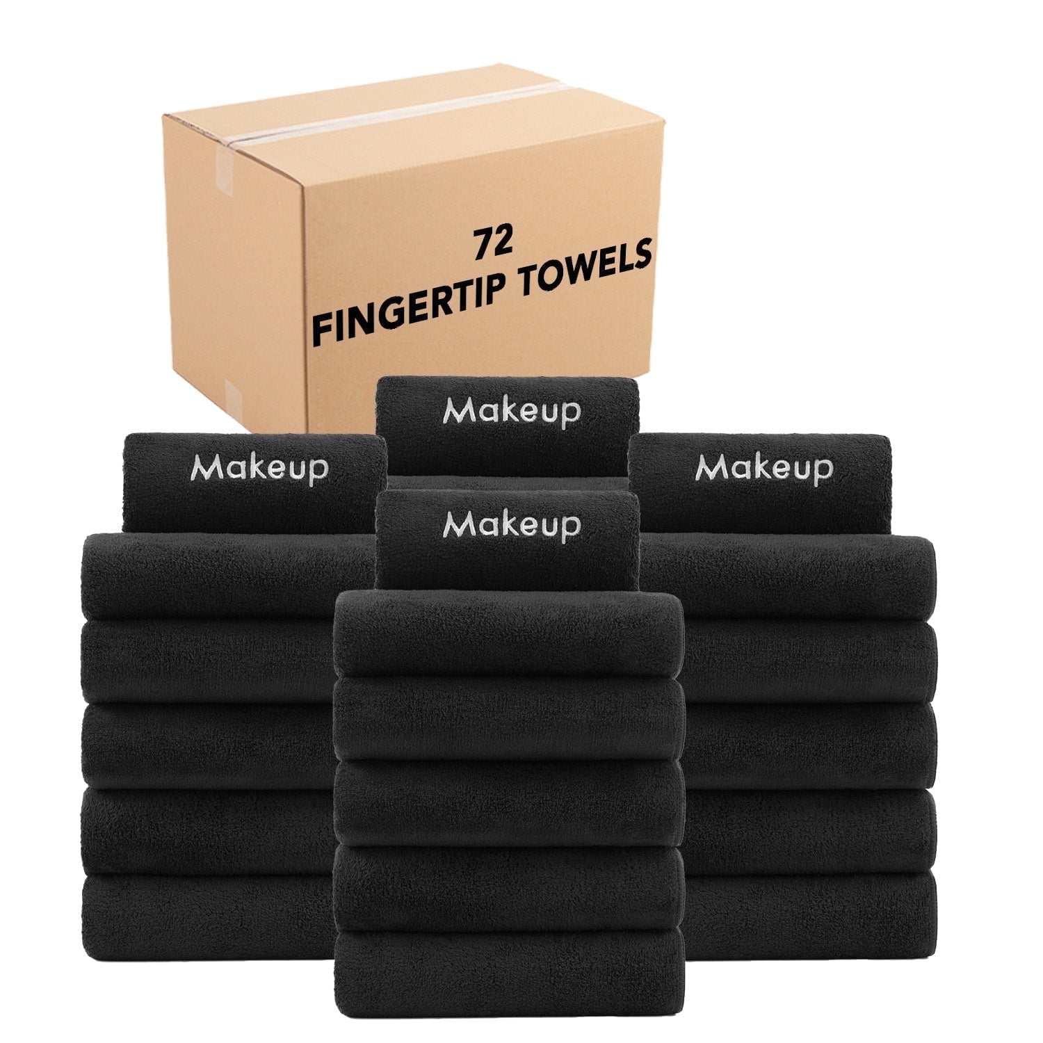 Arkwright Makeup Removal Towels (Bulk Case of 72), Soft Coral Fleece ...