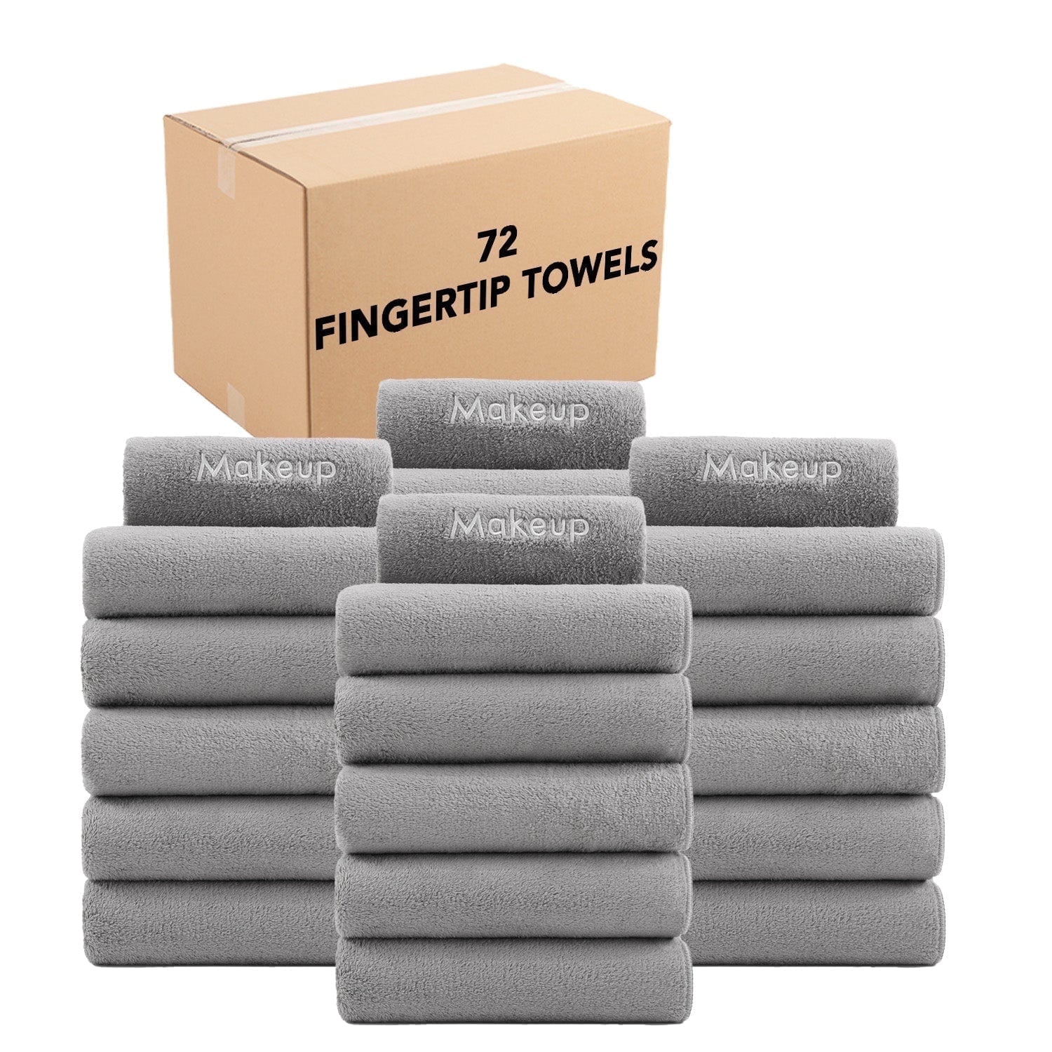 Arkwright Makeup Removal Towels (Bulk Case of 72), Soft Coral Fleece ...
