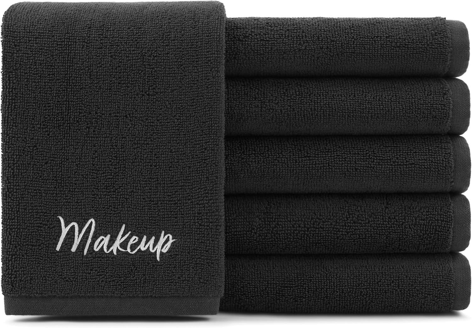 Arkwright Makeup Towels - Pack of 6 - Super Soft 100% Cotton, Gentle ...