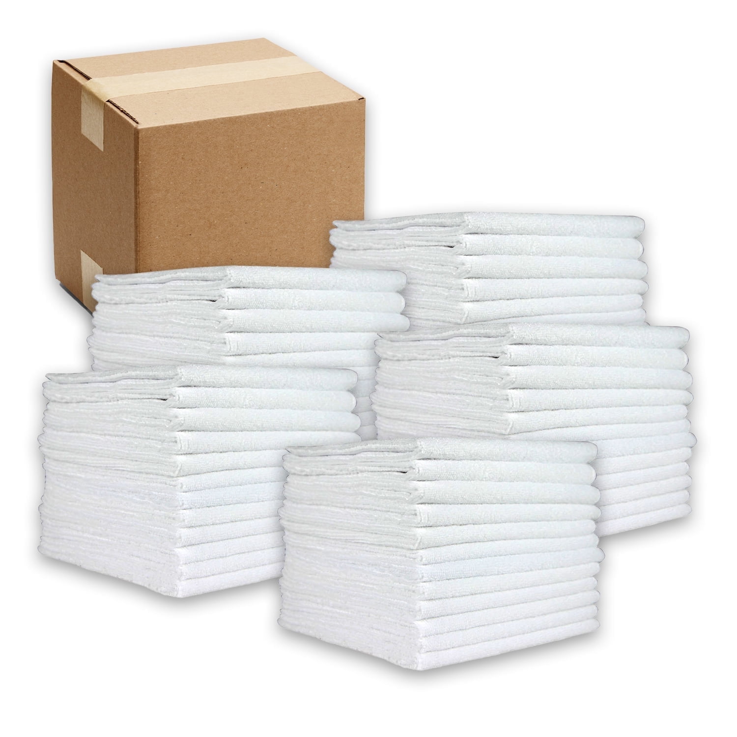 Arkwright Microfiber Cleaning Cloths (Bulk Case of 240) , 12x12 in ...