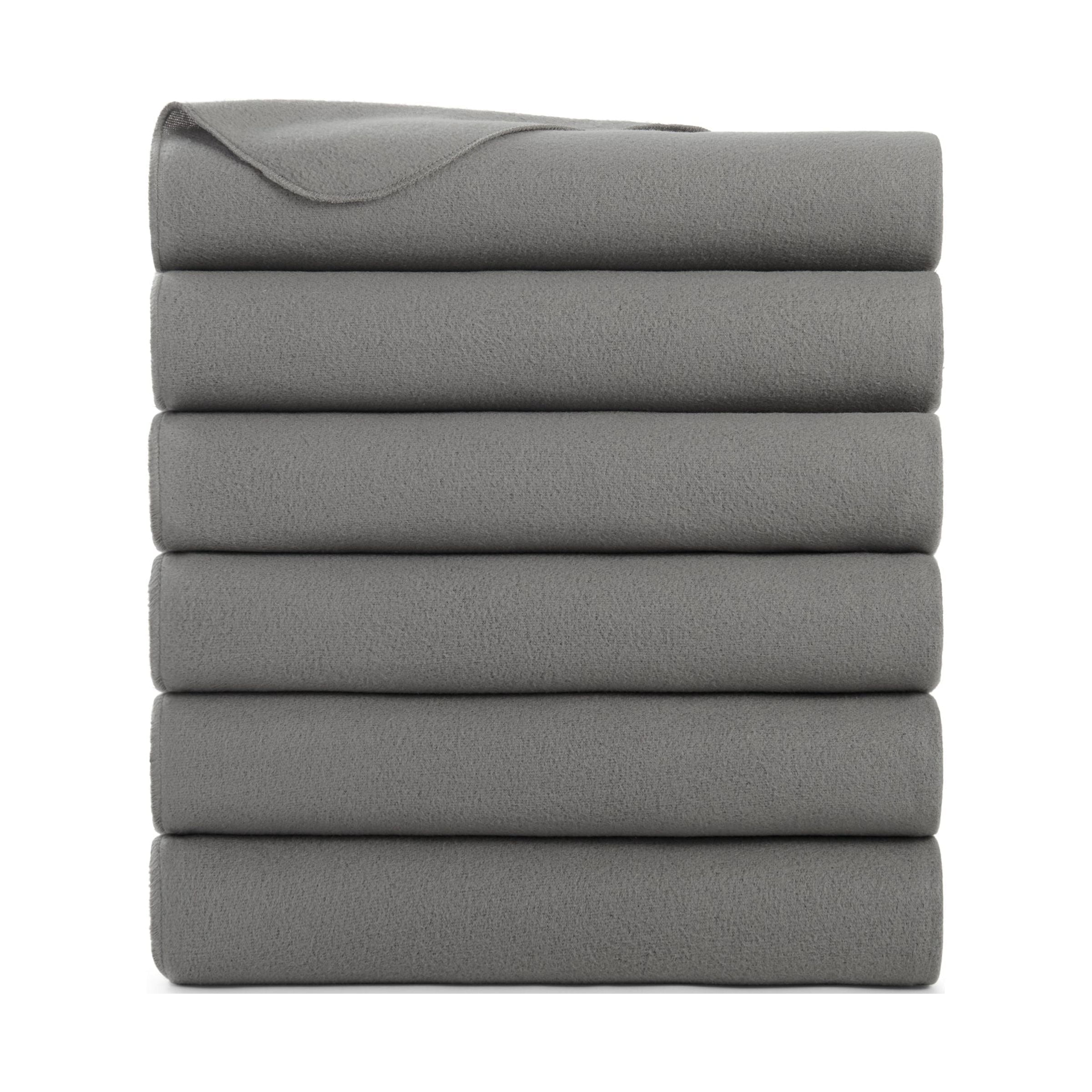 Arkwright Polar Fleece Throw Blankets (Pack of 6) Ultra Soft ...
