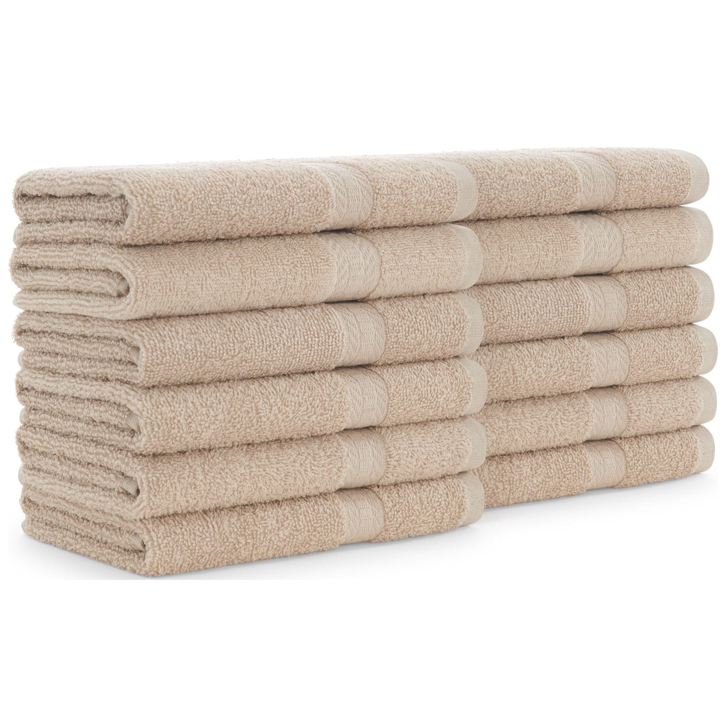 Arkwright True Color Hand Towels, Ring Spun Cotton, 16x27, (Pack of 12 ...