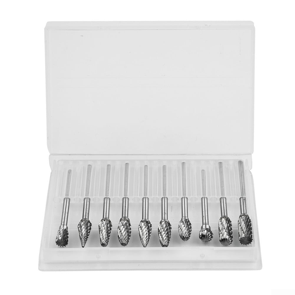Arkzeo 1/8 inch Handle Cut Tungsten Steel Carbide Rotary Burr Die ...