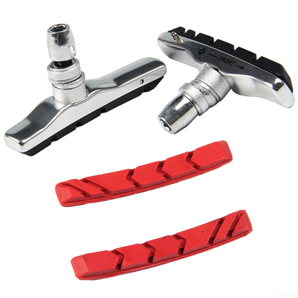 Arkzeo 1 Pair Bike Cycle V Brake Blocks for MTB 70mm Central Threaded ...
