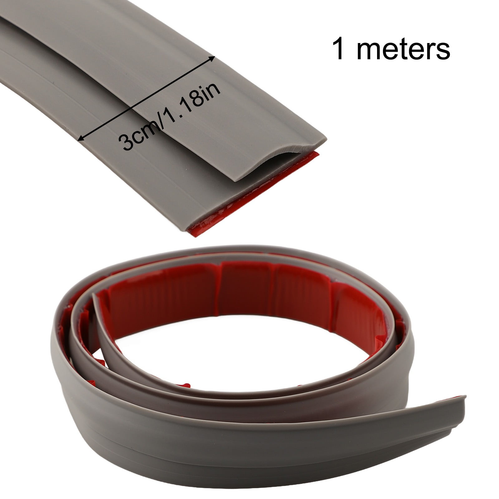Arkzeo 1 Pcs 1mx3cm Adhesive Carpet Edge Strip Floor Transition Strip ...