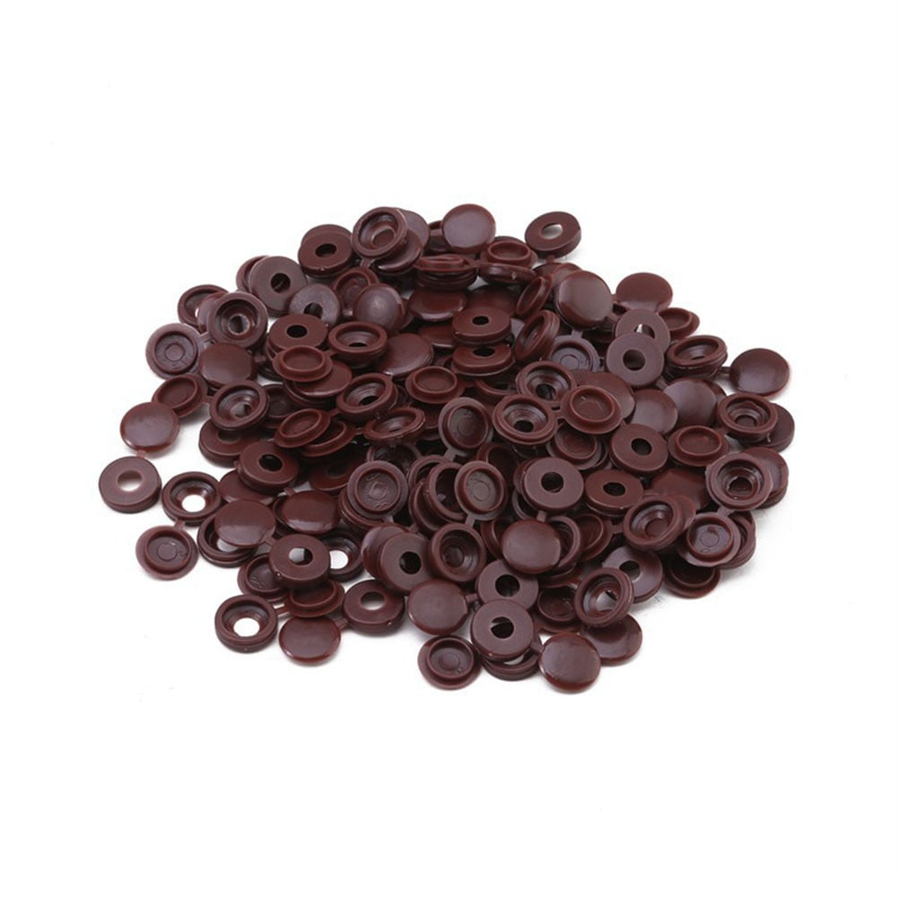 Arkzeo 100 Pcs Screw Cap, Black Hinged Screw Cover Cap for Covering M5 ...