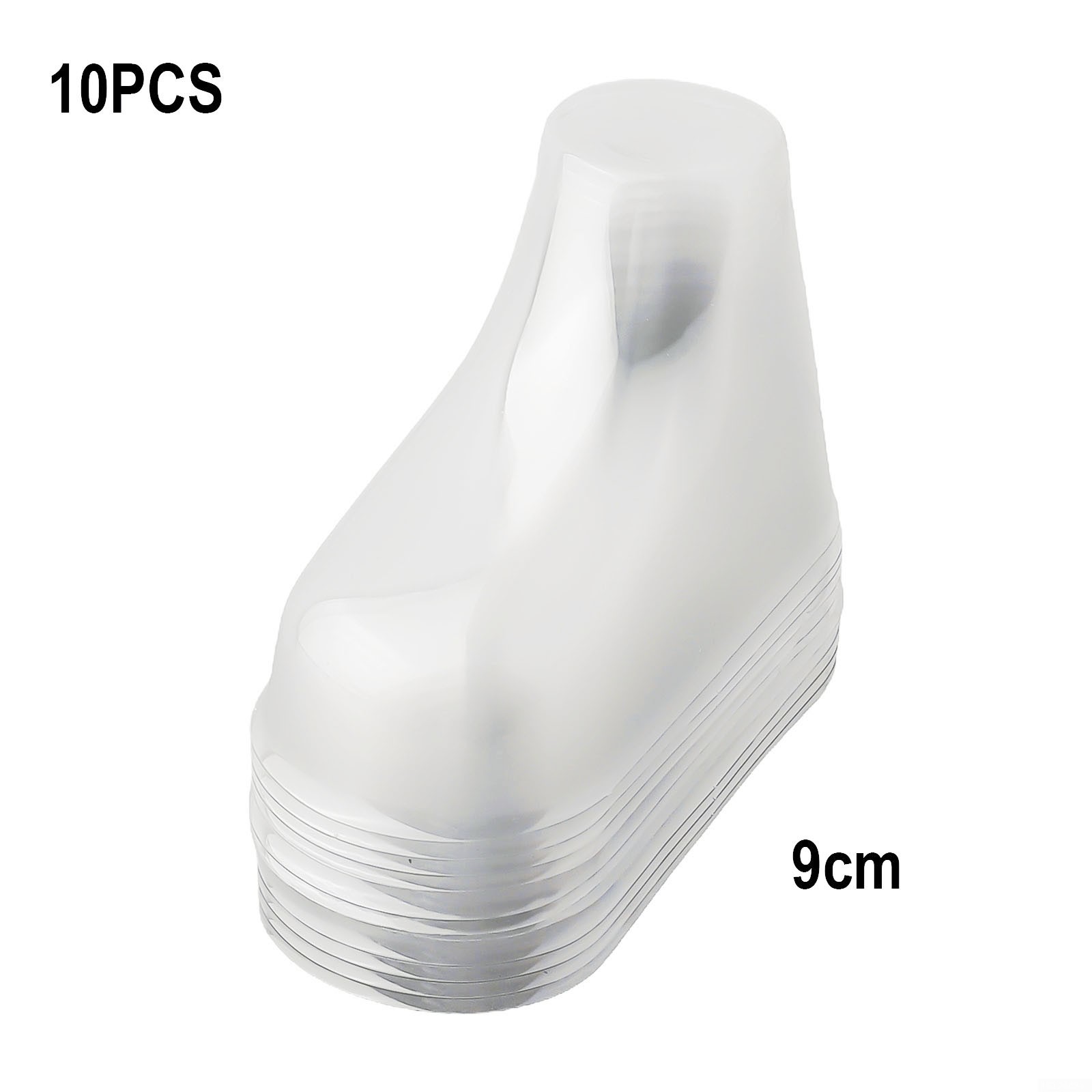 Arkzeo 10Pcs Clear Plastic Baby Booties Display Socks ReusableChild ...