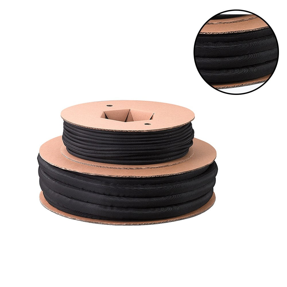 Arkzeo 15M Braided Sleeving Flexible Split Cable Sleeving Tubing for ...
