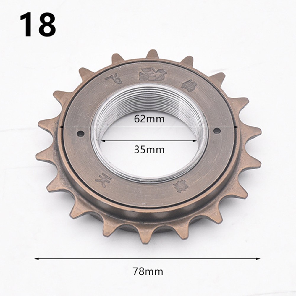 Arkzeo 16/18/20T 35mm 1/2 " x 1/8 " Freewheel Bicycle Single Speed Cog ...