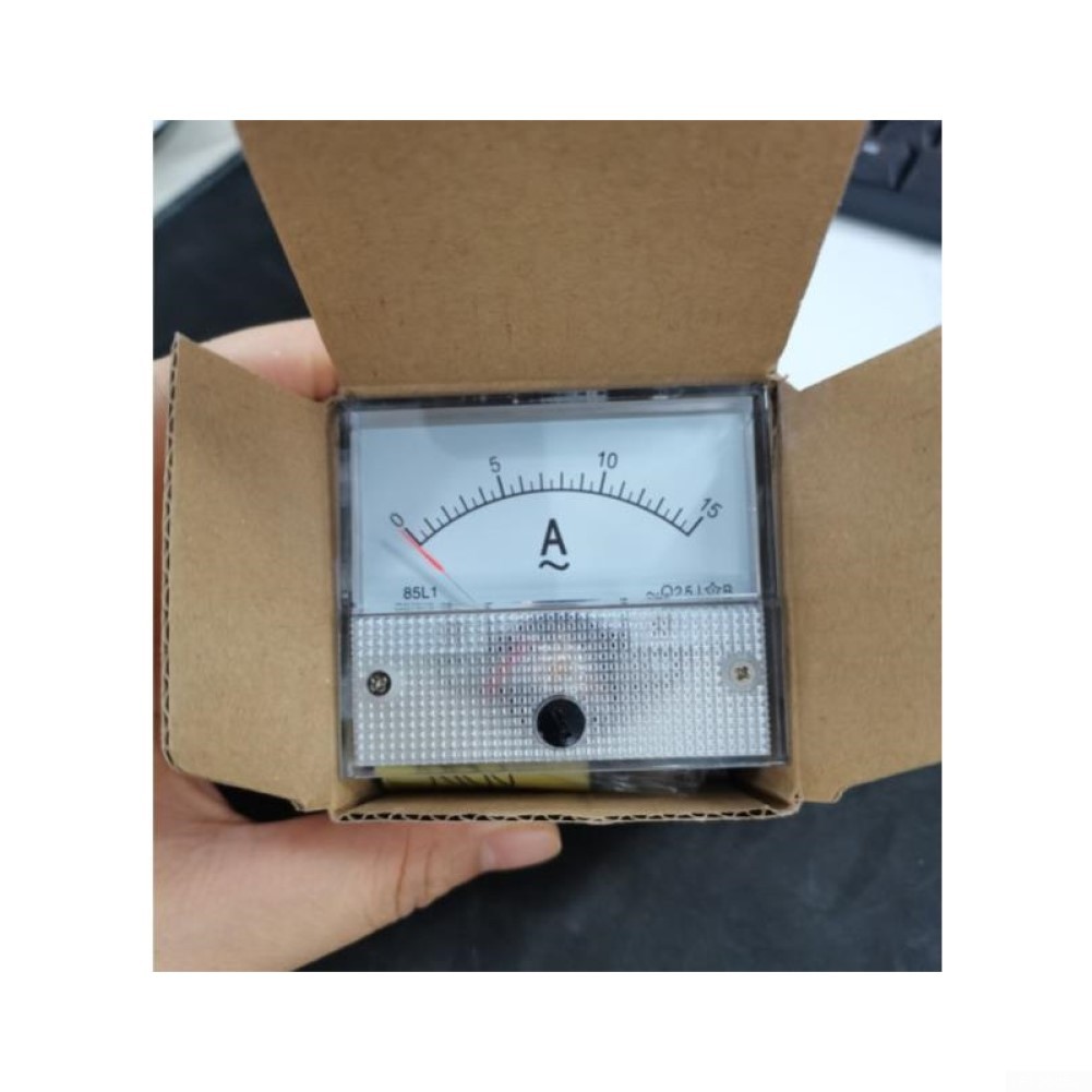 Arkzeo 1PCS Ammeter DC Analog 5A-50A Panel Mechanical Pointer Ammeter ...
