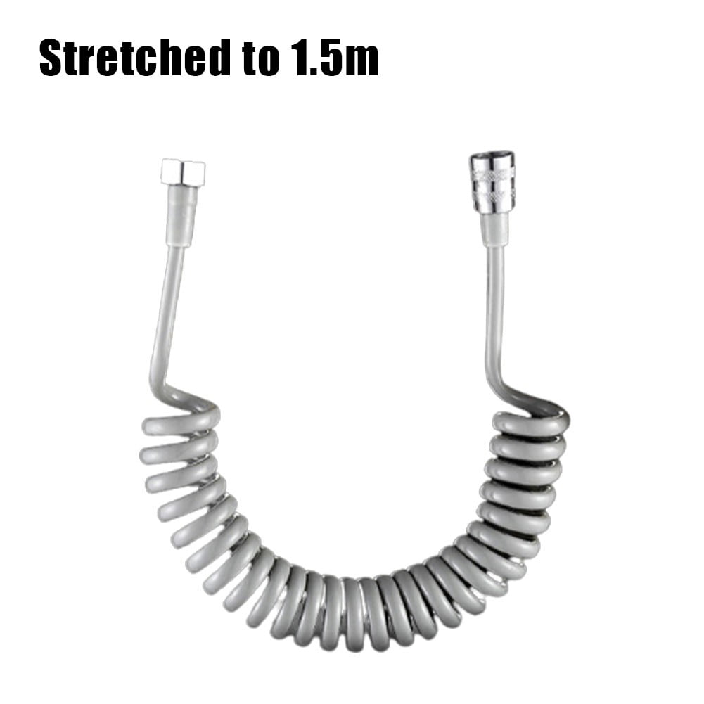 Arkzeo 1ps Flexible Anti-wrap Telephone Line Style Bath Sprayer Connect ...