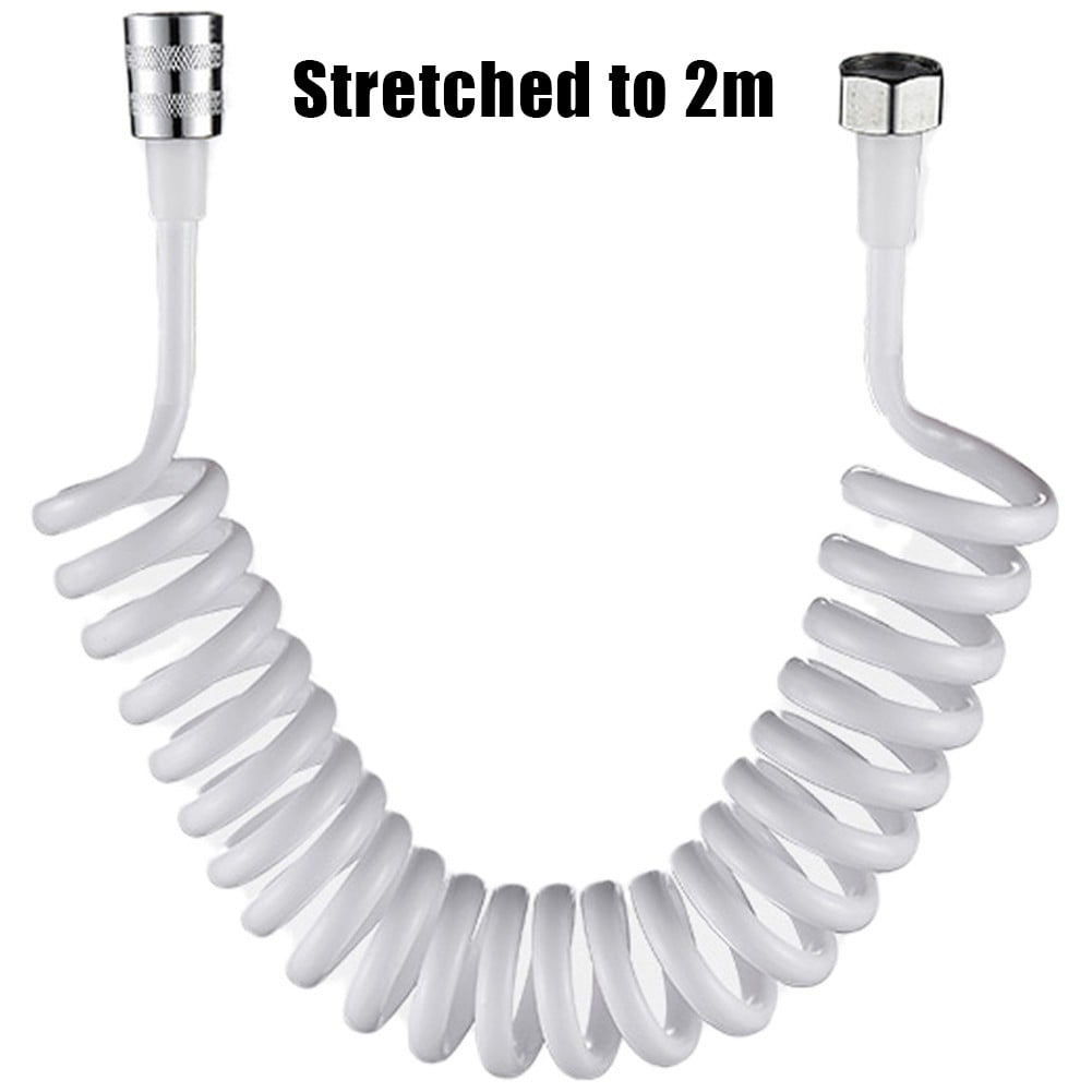 Arkzeo 1ps Flexible Anti-wrap Telephone Line Style Bath Sprayer Connect ...