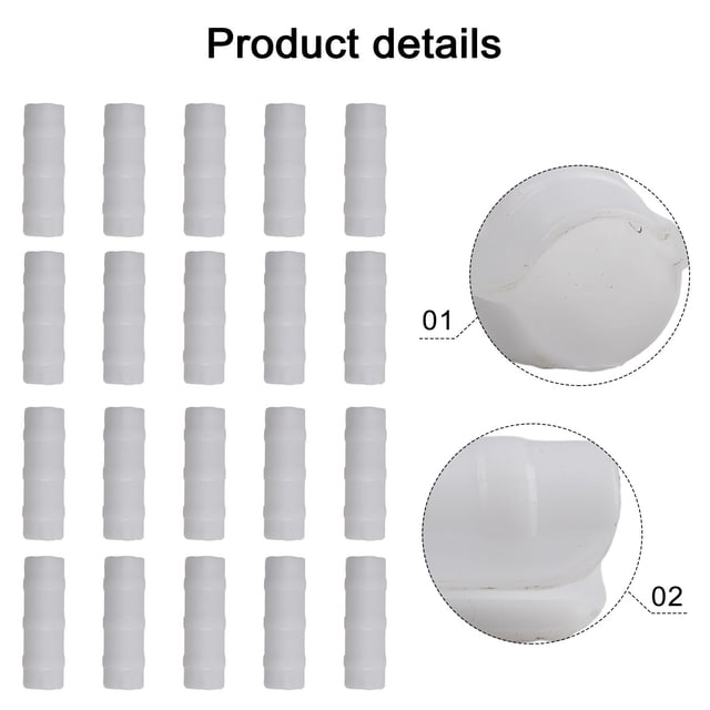 Arkzeo 20Pcs 20/22/25/32Mm Plastic Film Buckle Clip Greenhouse Snap ...