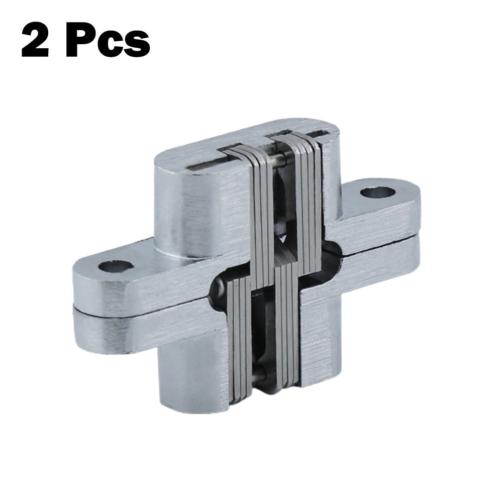 Arkzeo 2pcs Concealed Hinge Folding Door Hinges Wooden 180 Degree ...