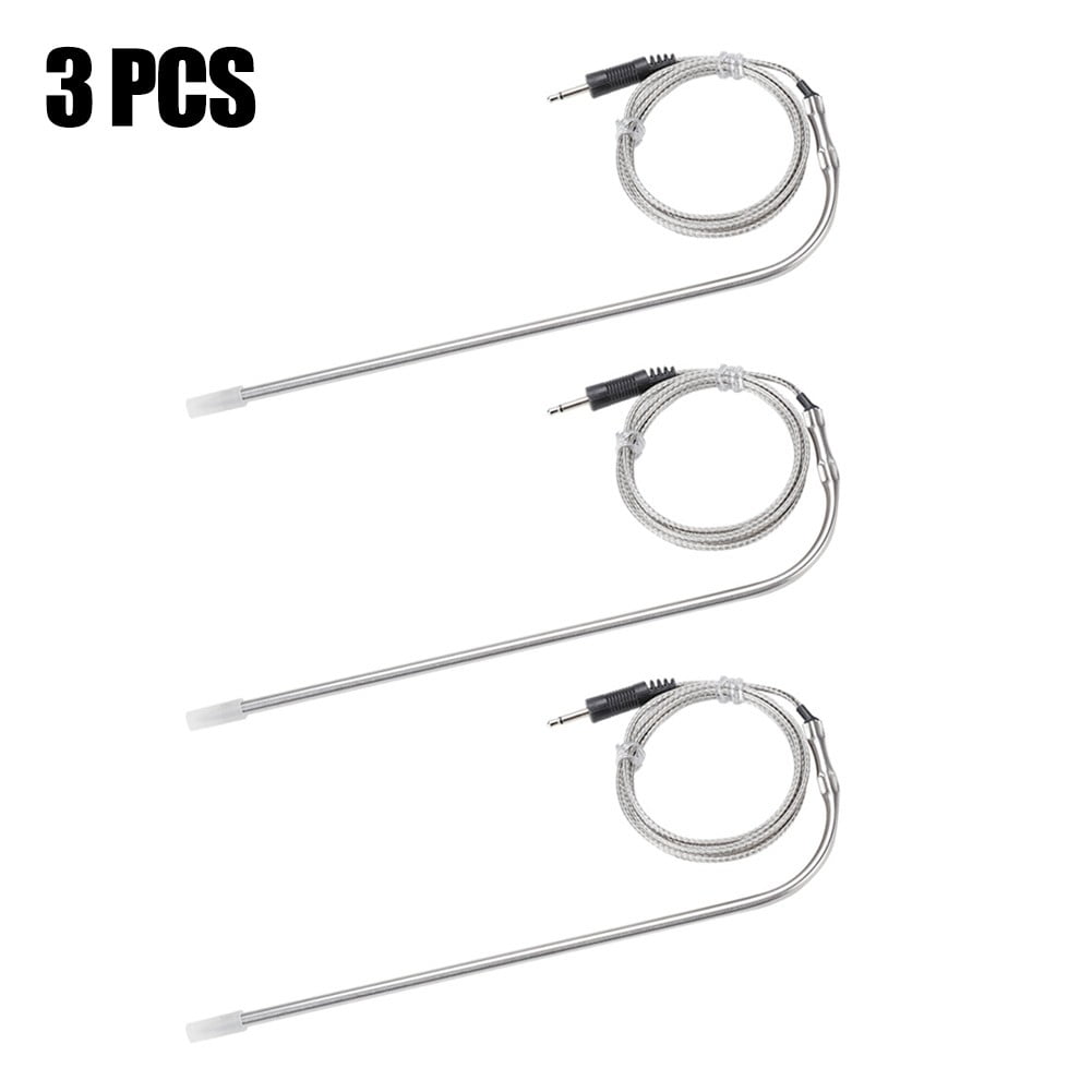 Arkzeo 3Pcs Bbq Meat Grill Cooking Thermometer Probe Replacement ...