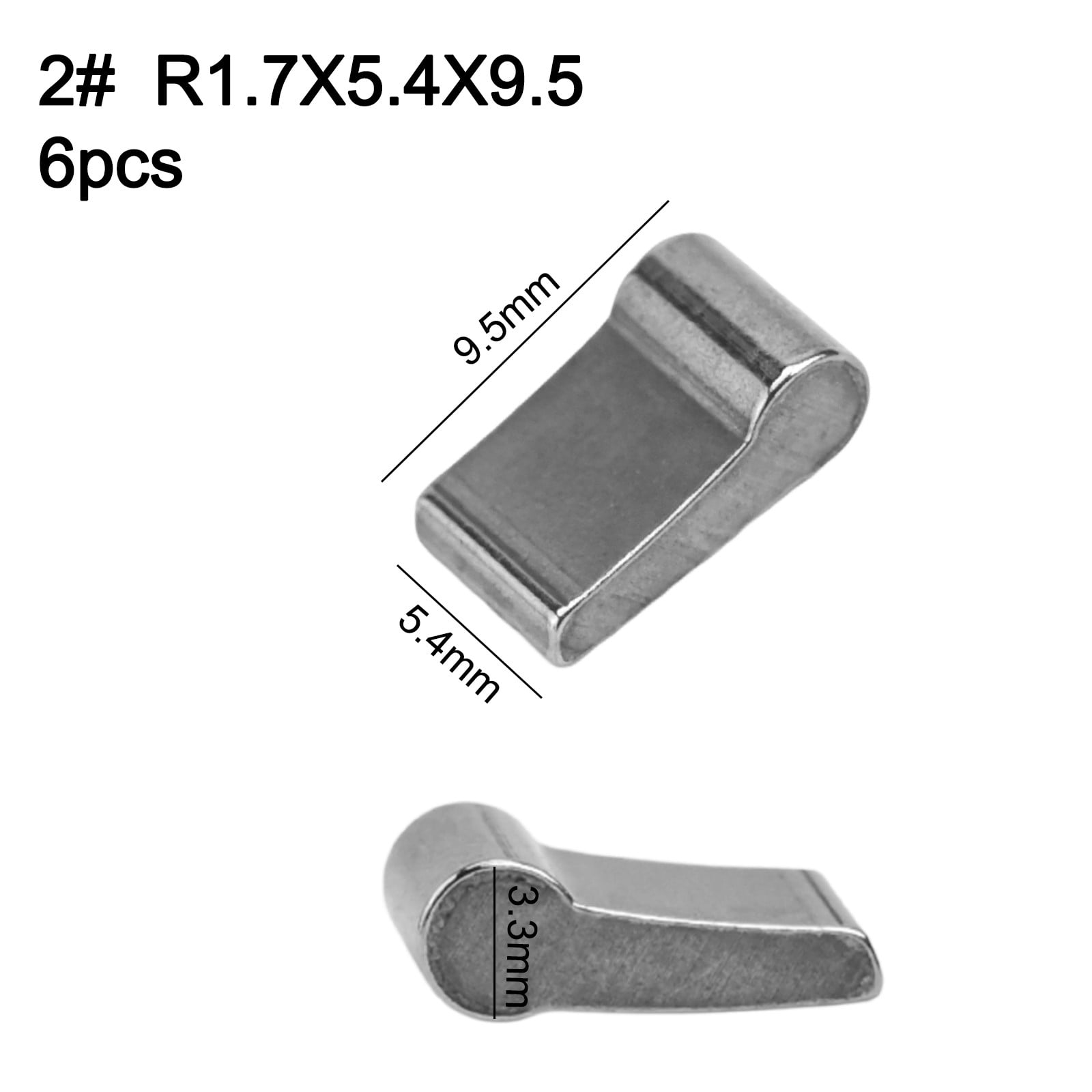 Arkzeo 6Pcs Mountain/Road Bike Wheel Cassette Hub Body Pawls Kit Bike Parts R1.7*5.4（Type2 ...