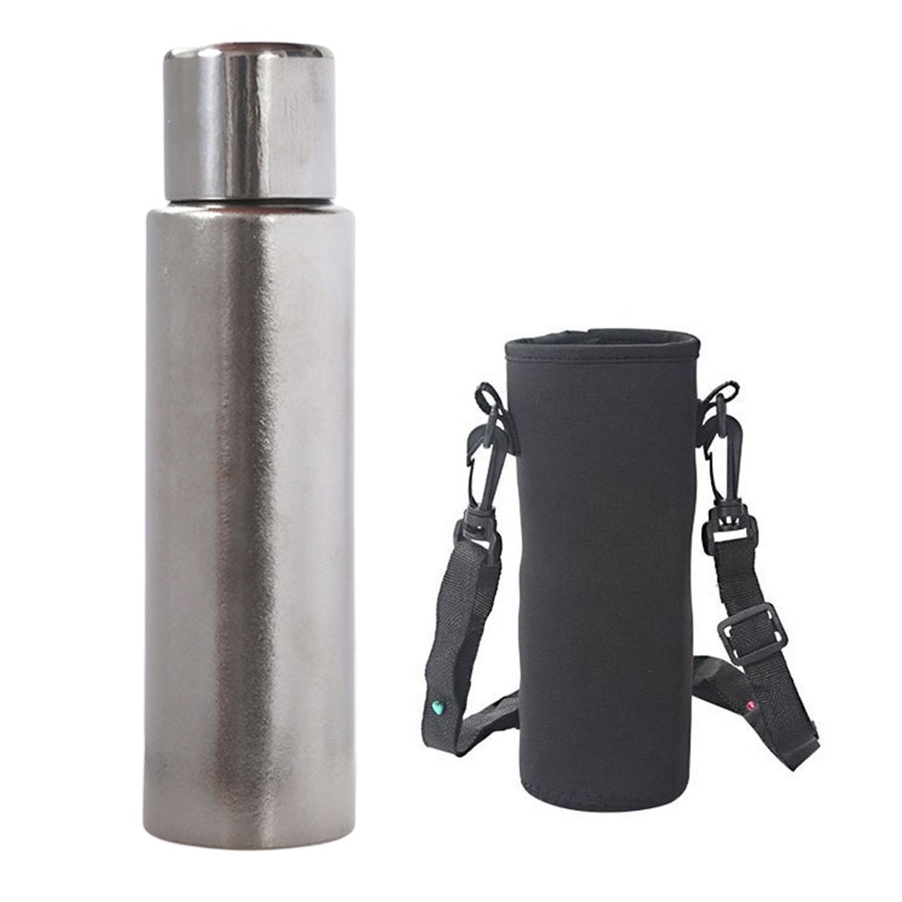 Arkzeo 800Ml Double Wall Water Ti Water Bottle Cup Thermal Bottle with ...