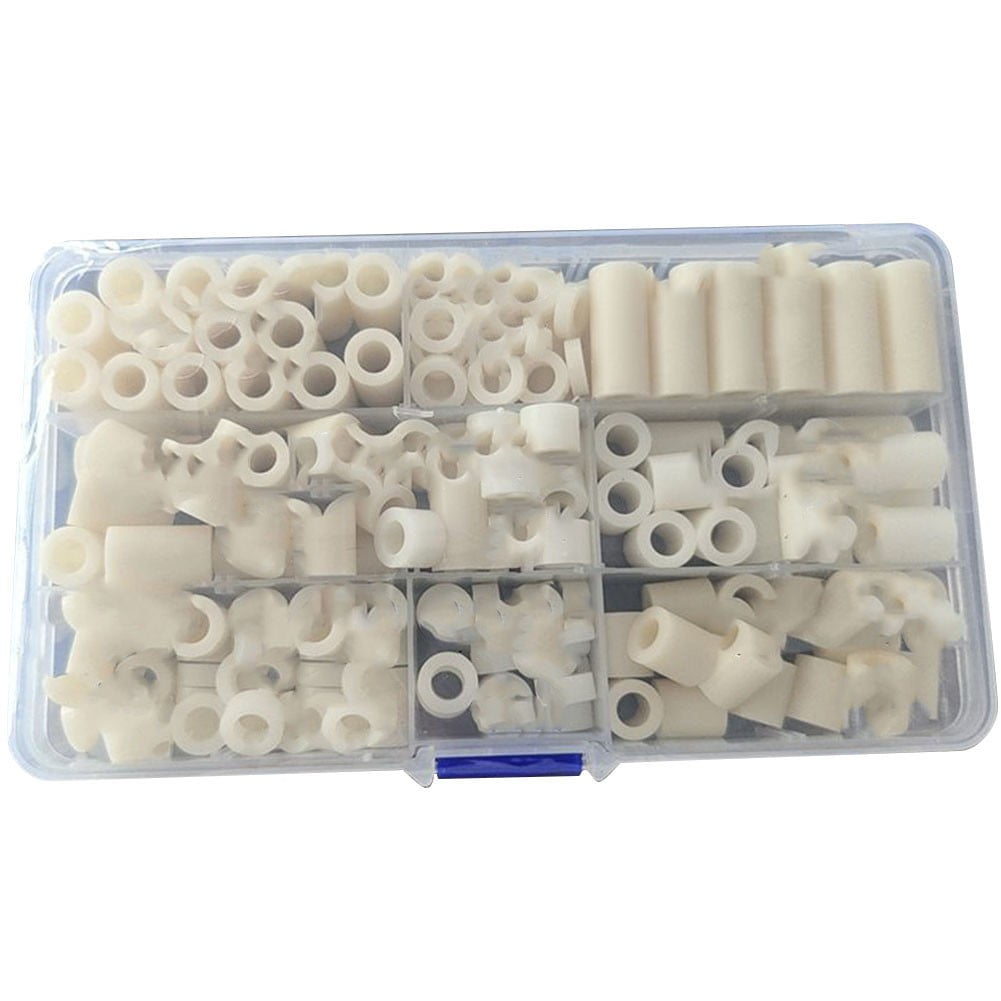 Arkzeo 90/150/345/360PCS Boxed Straight Tube M6 M8 Double Pass Nylon ...