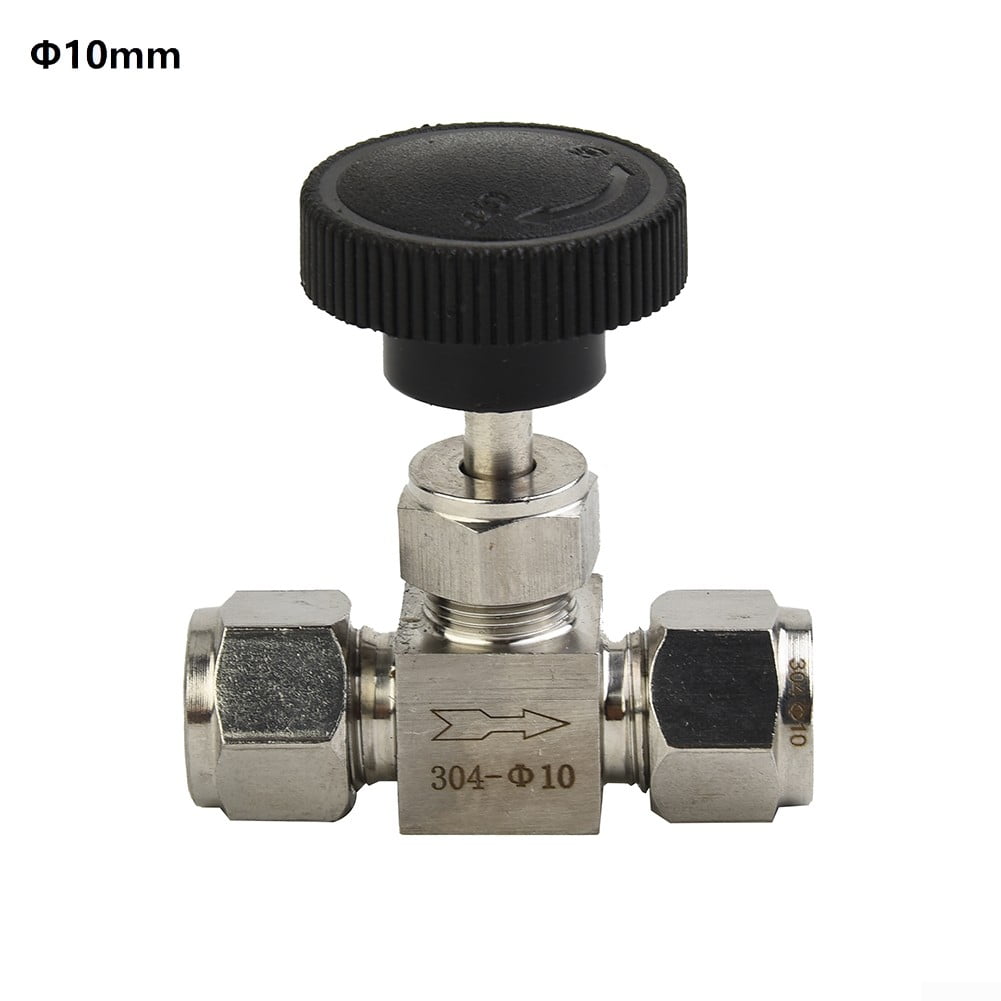 Arkzeo Adjustable needle valve O.D 3/4/6/8/10/12mm Stainless Steel 304 ...