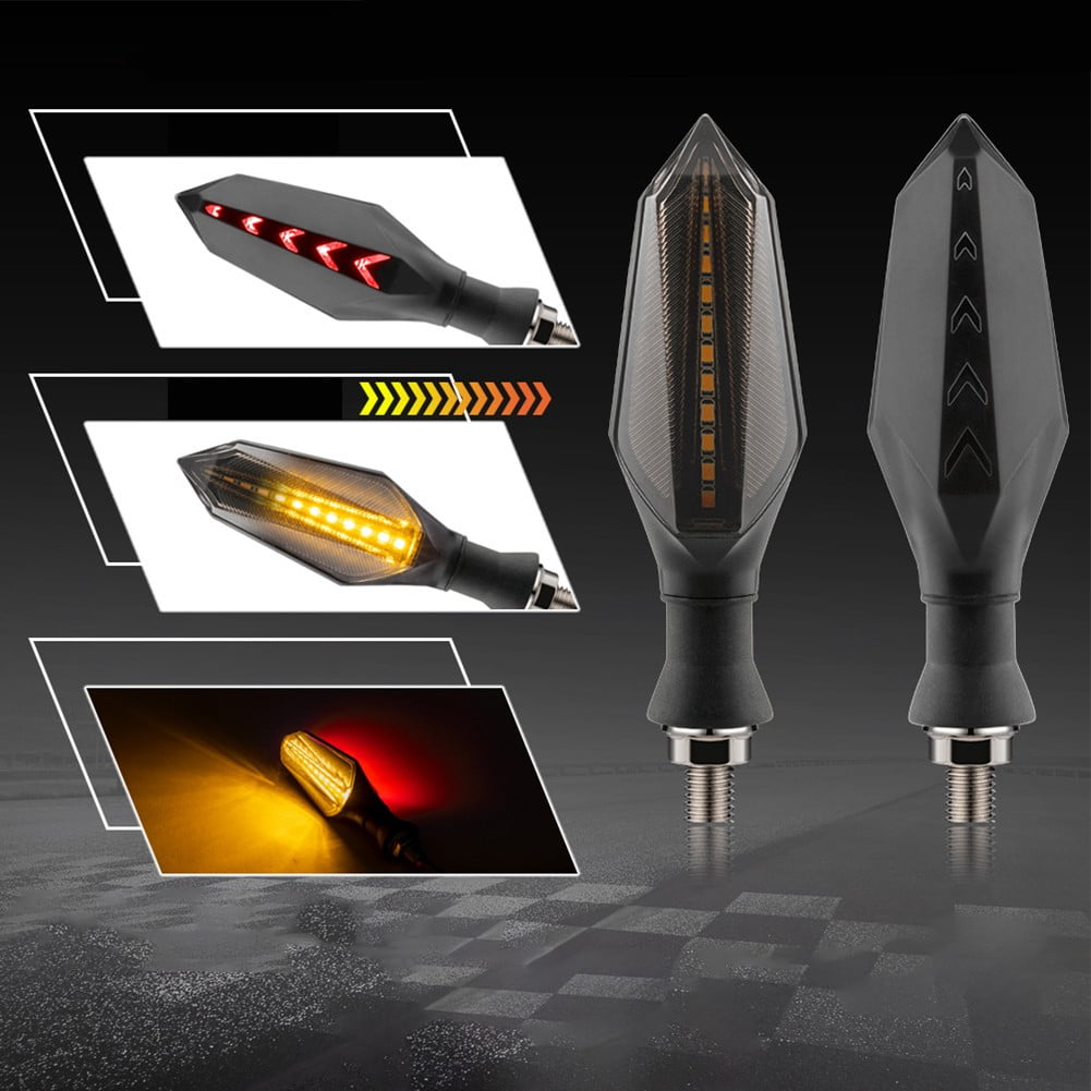 Arkzeo Arrow-Shaped Double-Sided Led Water Flow Electric Vehicle Turn ...