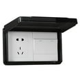 Arkzeo Bathroom Wall Switch Cover Reversible For Type 86 Double Socket ...