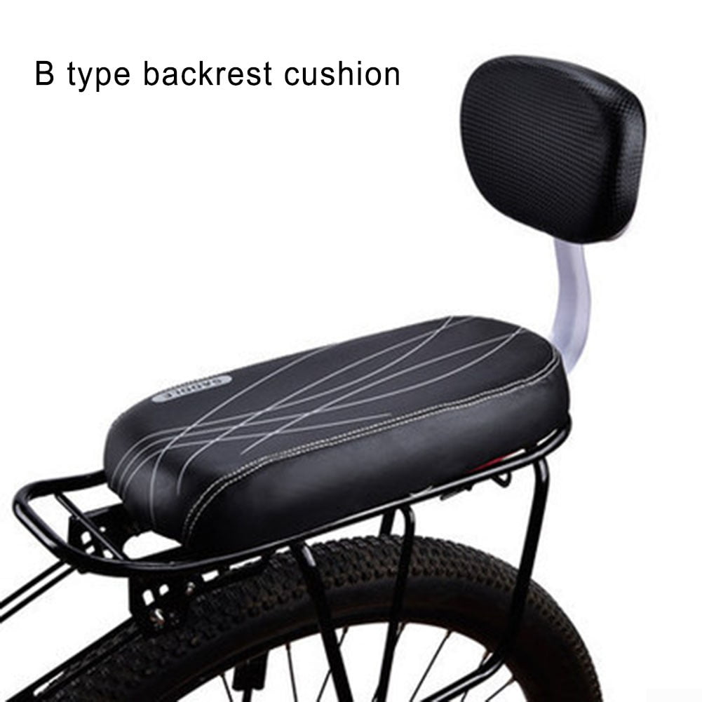 Arkzeo Bicycle Rear Saddle BicycleSeat With Back Rest with handle and ...