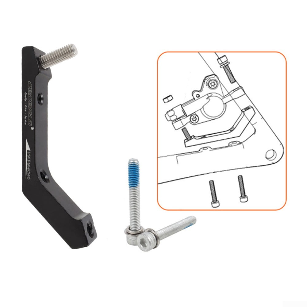 Arkzeo Bike Disc Brake Caliper Adapter Flat Mount Post Mount for 140 ...