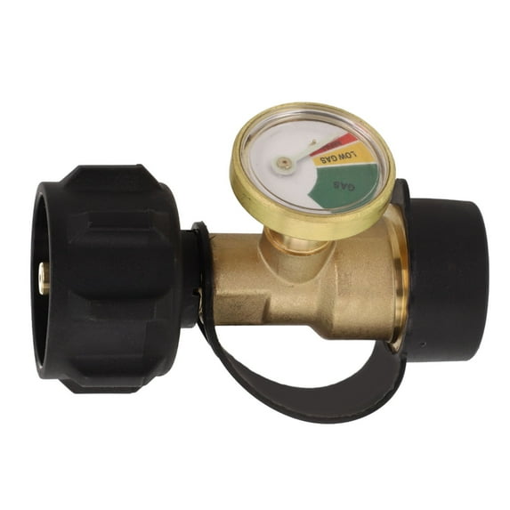 Arkzeo Brass Propane Tank Gauge Monitor Gas Level With Low And Refill ...
