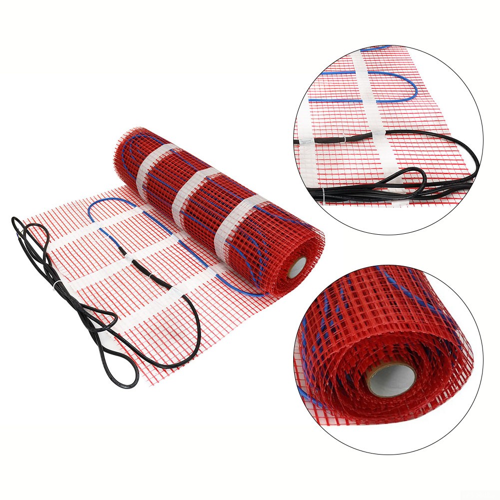 Arkzeo Electric Floor Heating Kit Pad Digital Thermostat 220V Radiant ...