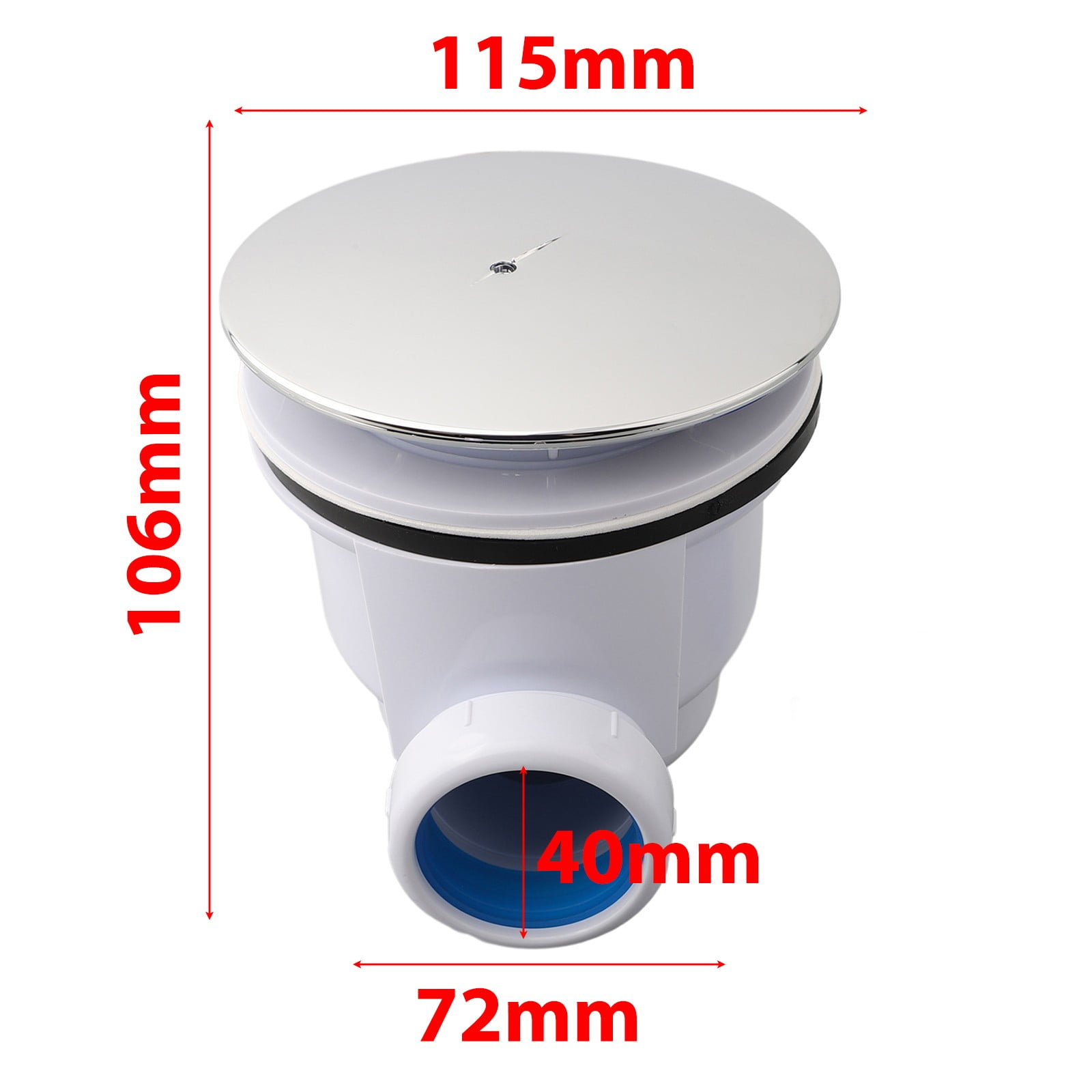Arkzeo For Fast Flow Shower Tray Waste Trap with Simple Cleaning ...