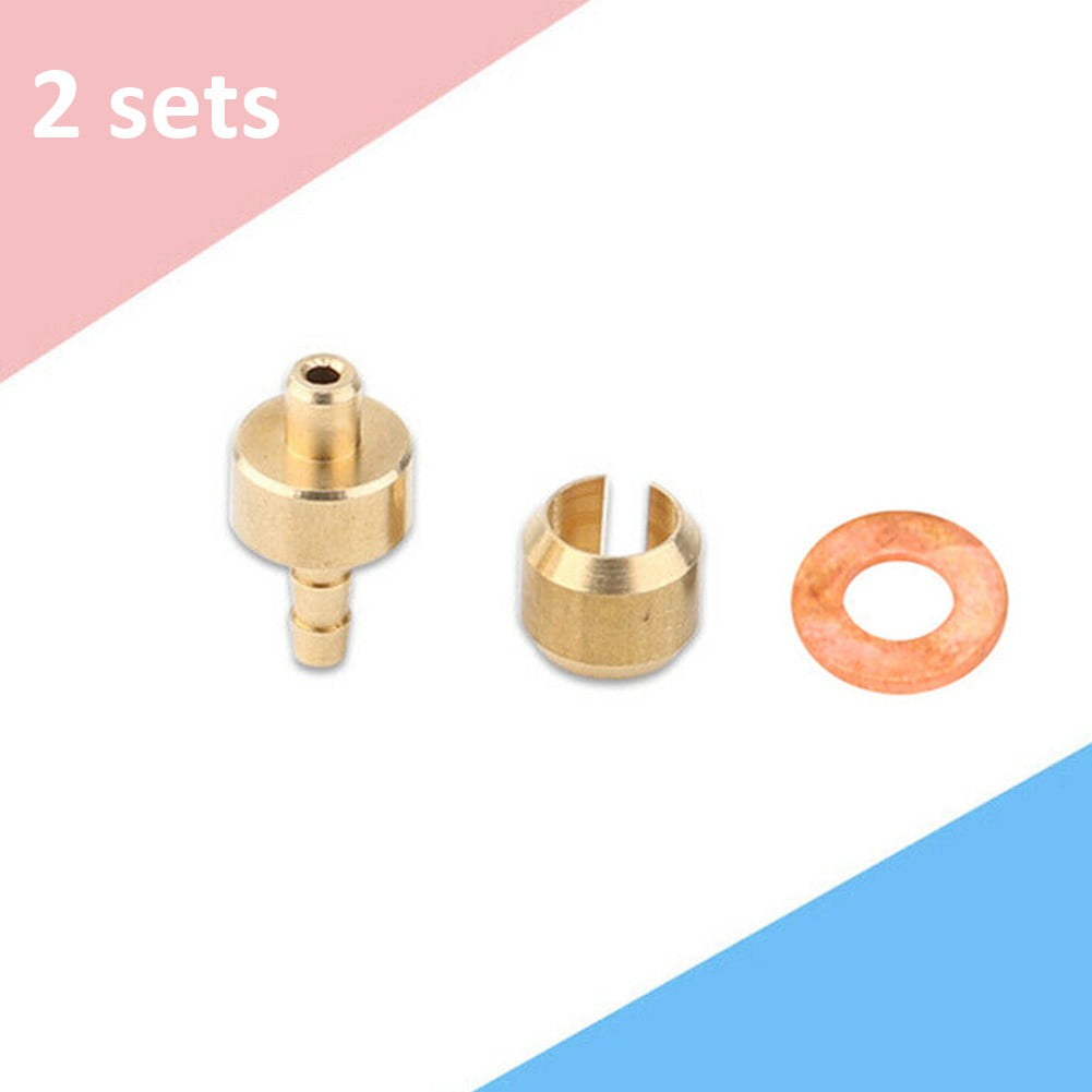 Arkzeo For Hope Tech3 V4/E4/X2 Tubing Connector Set Washer Oil Needle ...