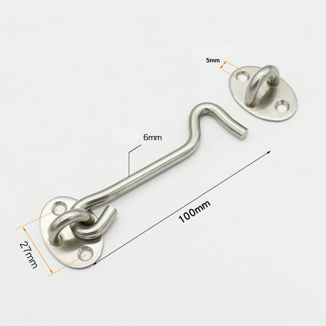Arkzeo Heavy Duty Cabin Hook and Latch Lock Stainless Steel ...