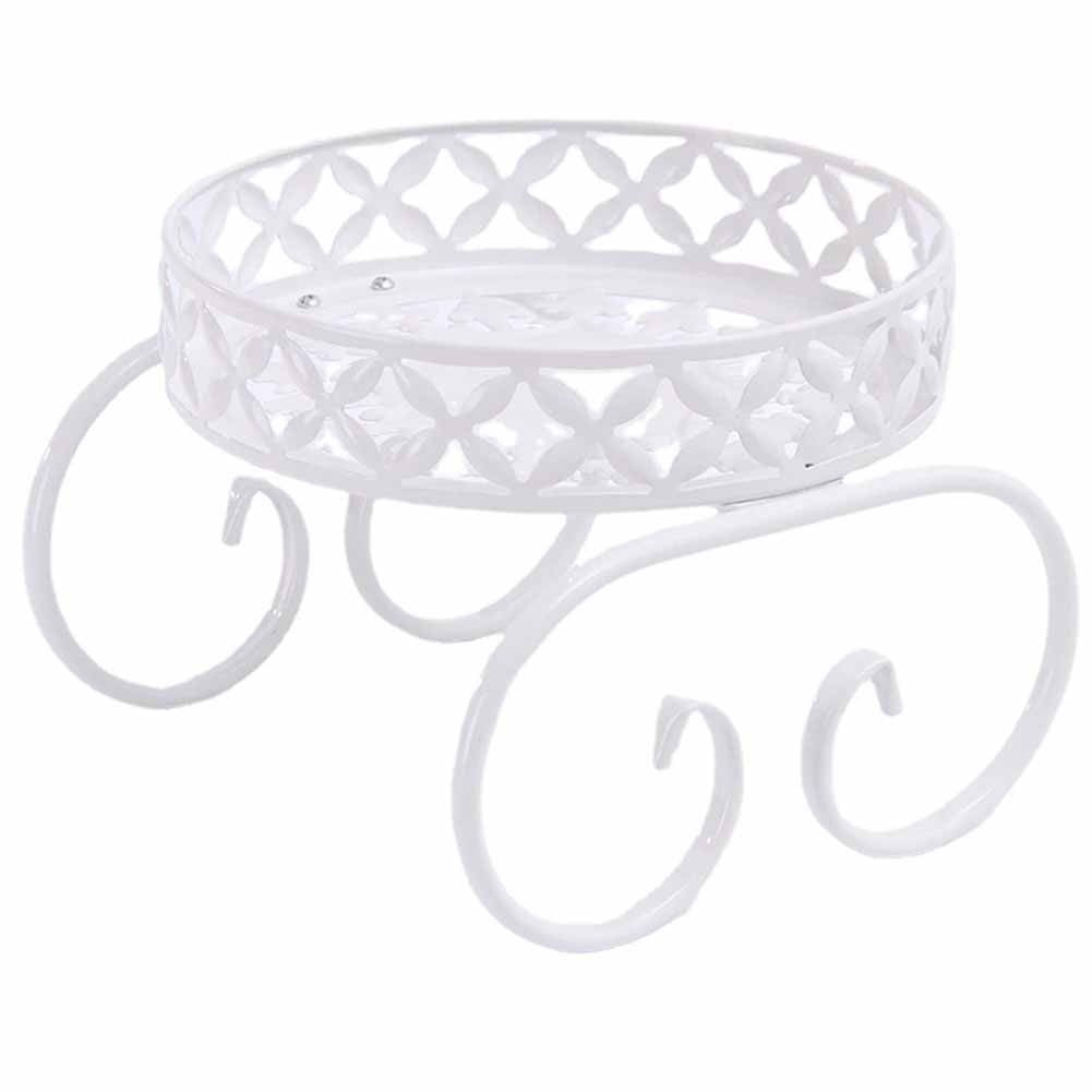 Arkzeo Iron Flower Pot Holder For Shelves Elegant Design For Indoor ...