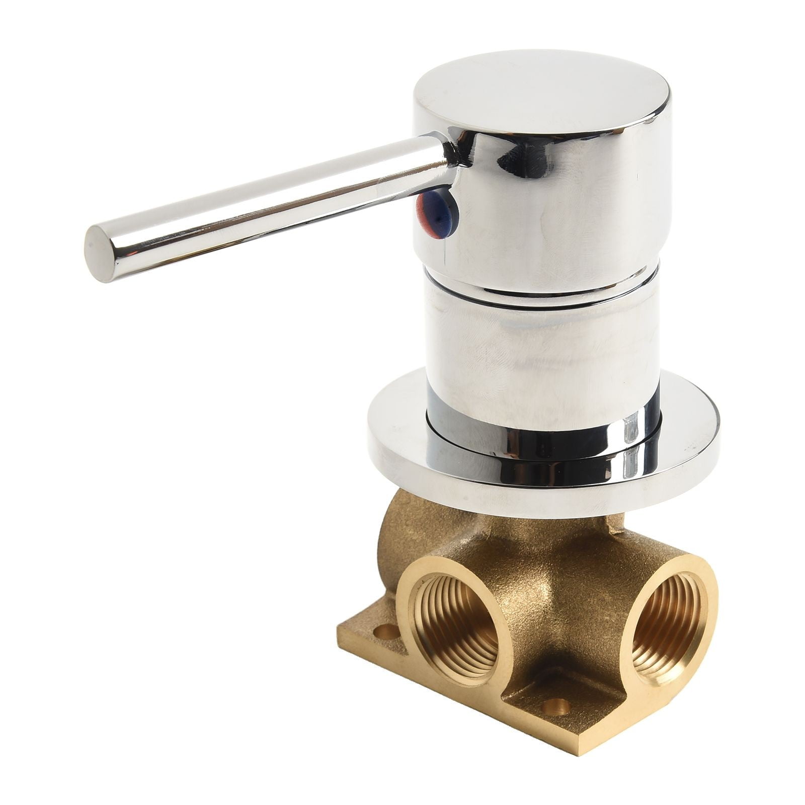 Arkzeo Manual Mixer Valve Wall Mounted Single Lever Chrome Finish ...