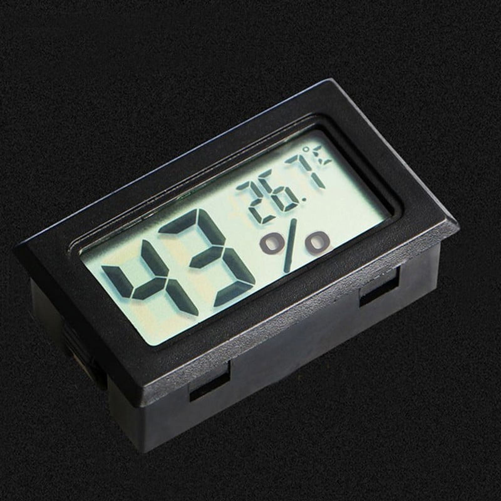 Arkzeo New Digital LCD Display Black Temperature Humidity Meters ...